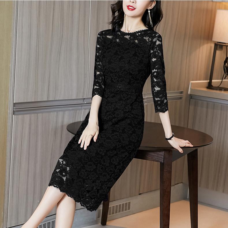 💰Comprar 2022 Nueva Primavera Y Otoño Diosa Temperamento Vestido de ...