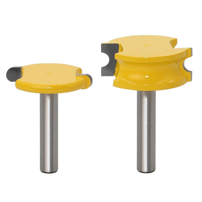 2Pcs/Set 8MM Shank Canoe Flute and Bead Router Bit Set Woodworking ...