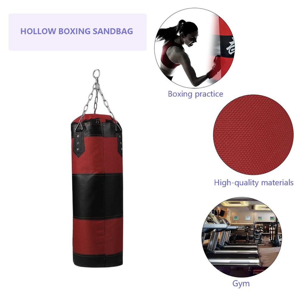 Buy May Travel 70cm Boxing Empty Punching Sand Bag with Chain Training ...