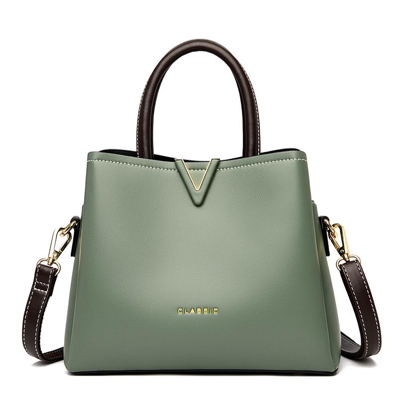 Buy 2021 New Handbag Shoulder Bag Temperament Western Mother Middle ...