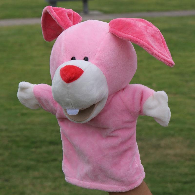 💰Kjøp Lovely Delicate Baby Child Little Animal Glove Puppet Finger Sack ...