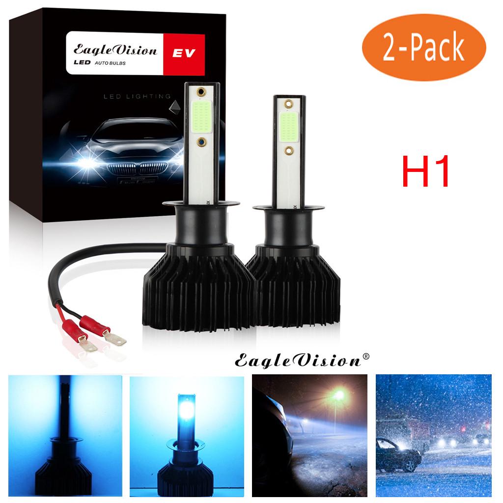 2x H1 LED Headlight Conversion Kit Bulb 30000LM High Power 8000K Ice ...