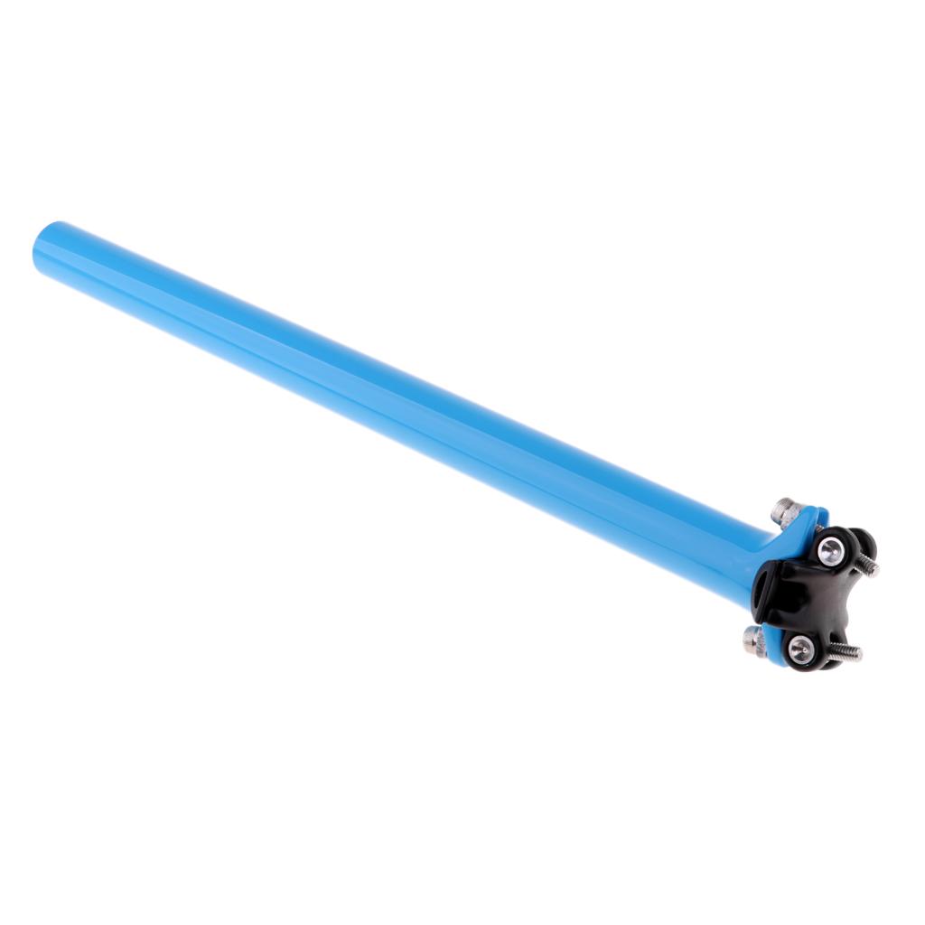 Buy Carbon Fiber Road Cycle Bike Bicycle Seat Post Seatposts Tube Blue ...
