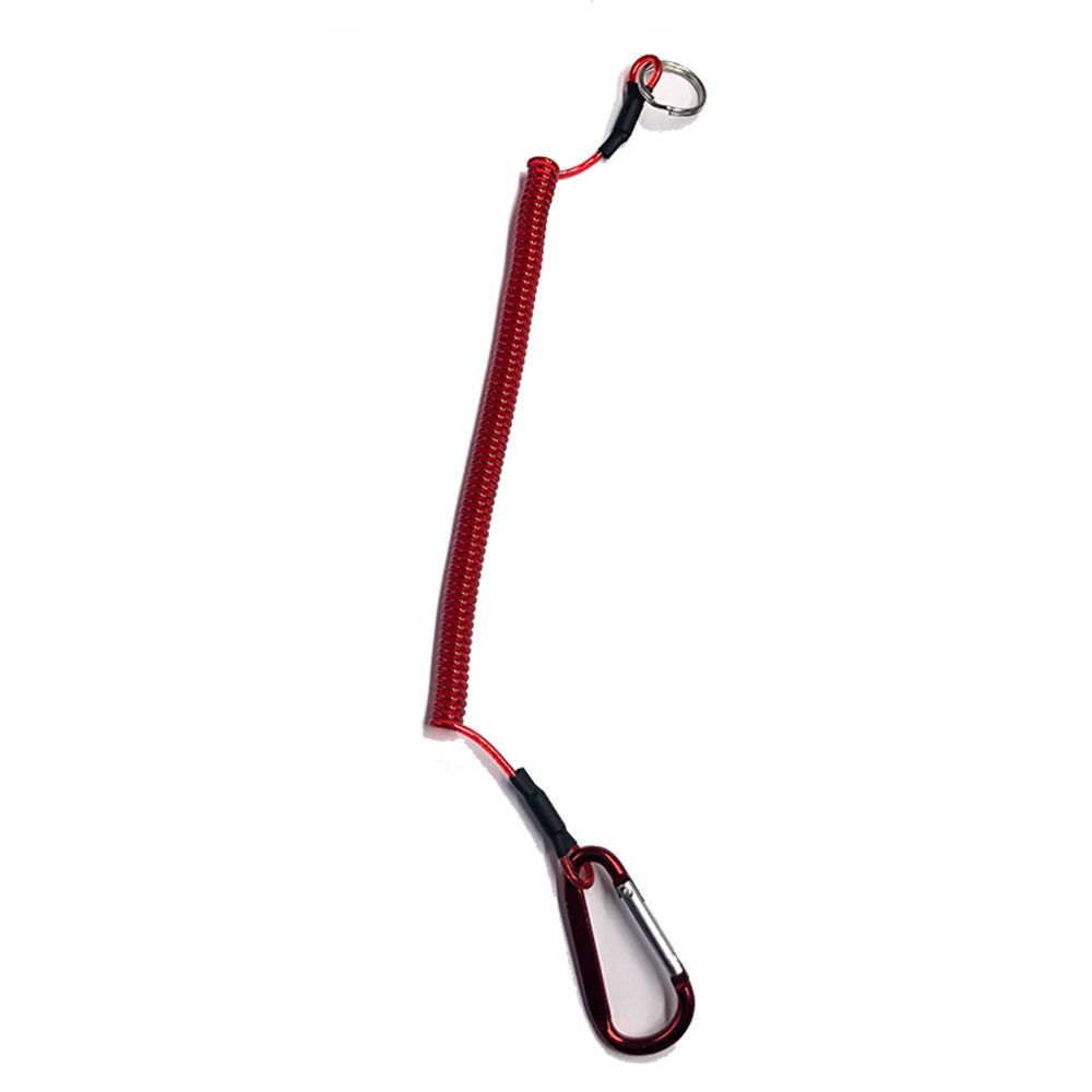 Cheap Retractable Tackle Elastic Anti-lost Steel Wire Spring Rope ...