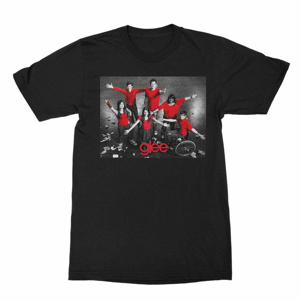 Buy Glee Glee Dance Hands Black Adult T Shirt Arrival Tshirt Summer ...