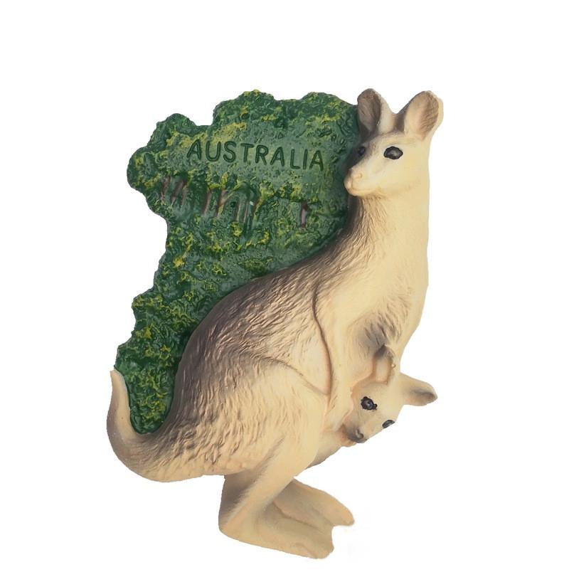Buy Australia Australia Kangaroo Creative Three Dimensional Resin ...