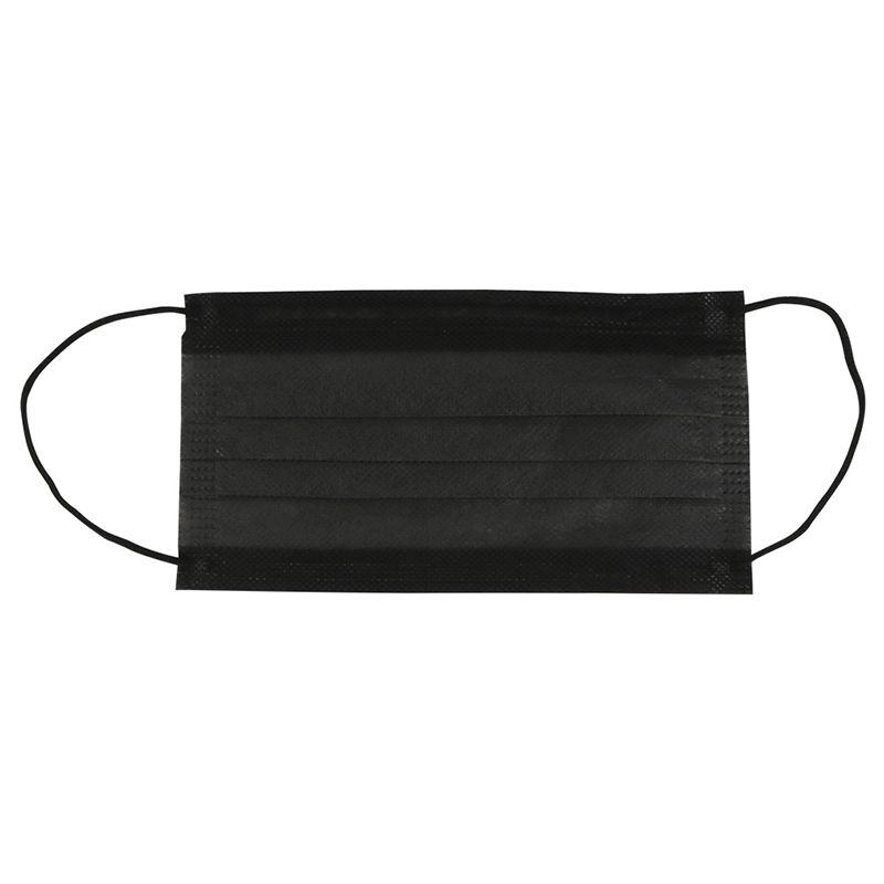 Buy Black Mouth Mask 3 Layers Prevent Anti-Dust Bacteria Repeatability ...