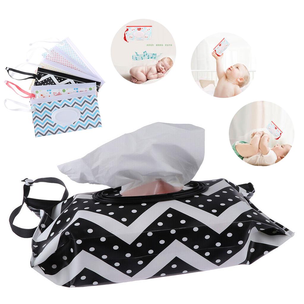PDPO 1pc EVA Clean Wipes Carrying Case Eco-friendly Wet Wipes Bag ...