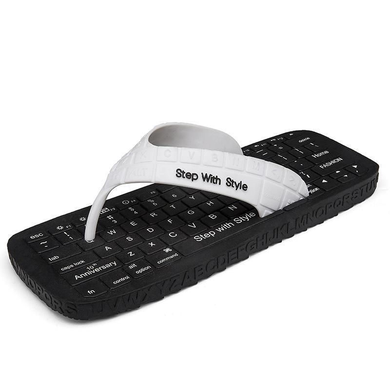 Satın alın Beach Sandals Newest Summer Keyboard Slippers Korean Version ...