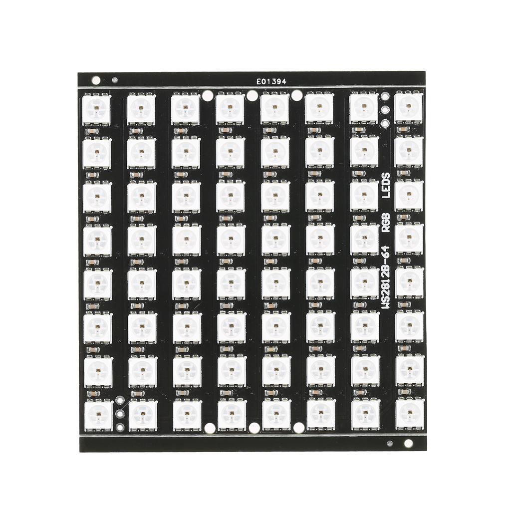 Buy WS2812B64 88 Pixels RGB Smart LED Development Board Fullcolor Drive ...
