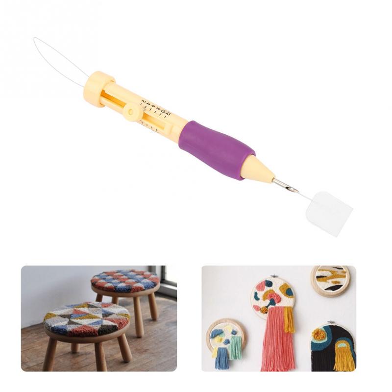 Buy Embroidery Felting Needle Punch Pen with 2 Spring Needles Set at ...