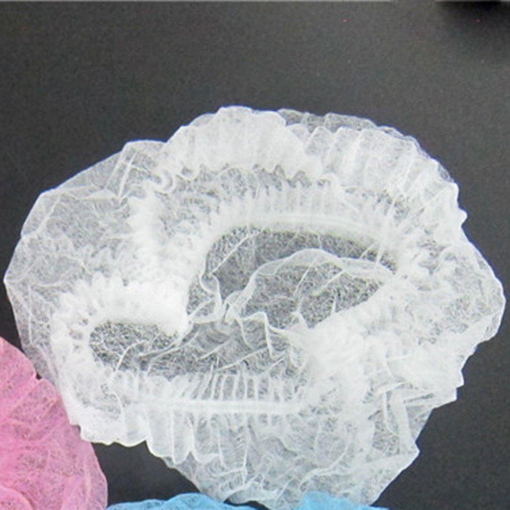 Buy Protective White Hat Disposable Thickened Ribbon Non-Woven ...