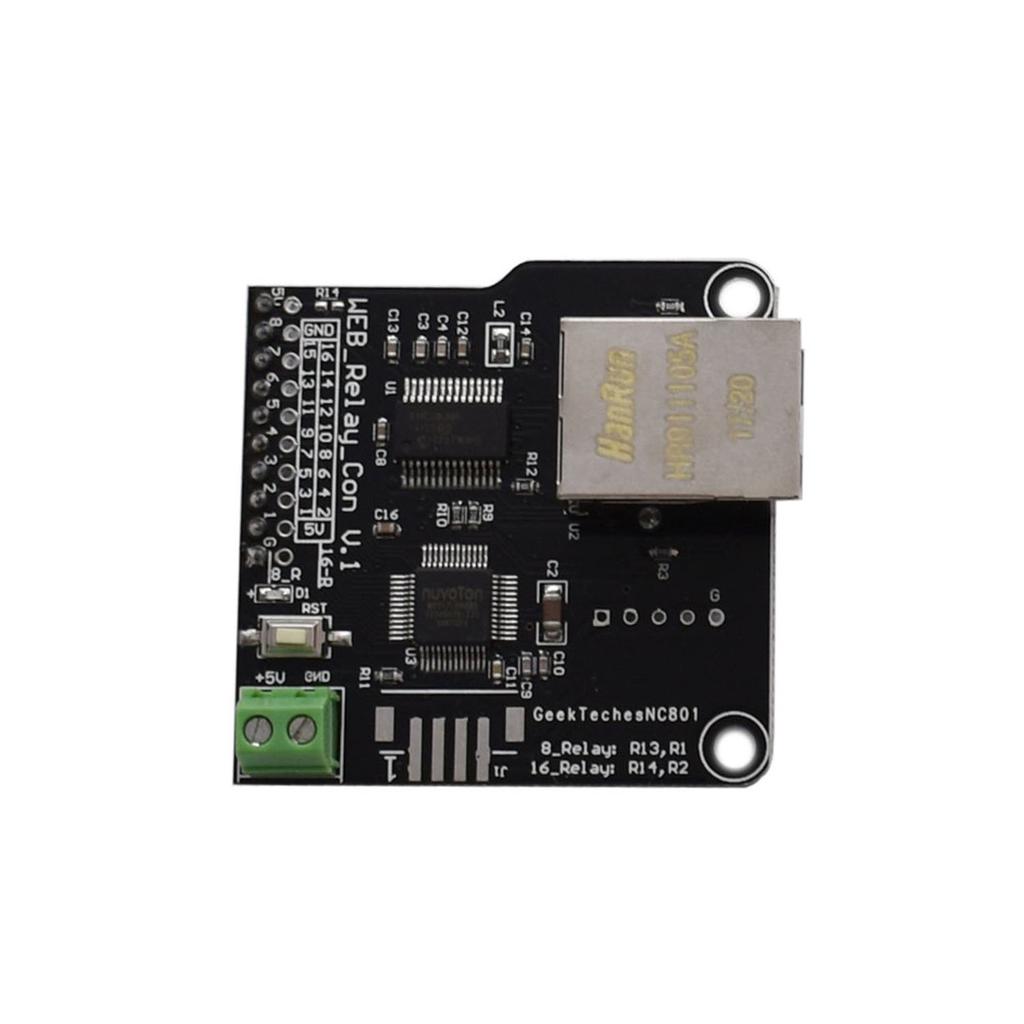 Buy Network Web Server 8 Channels Relay Ethernet Controller Module ...