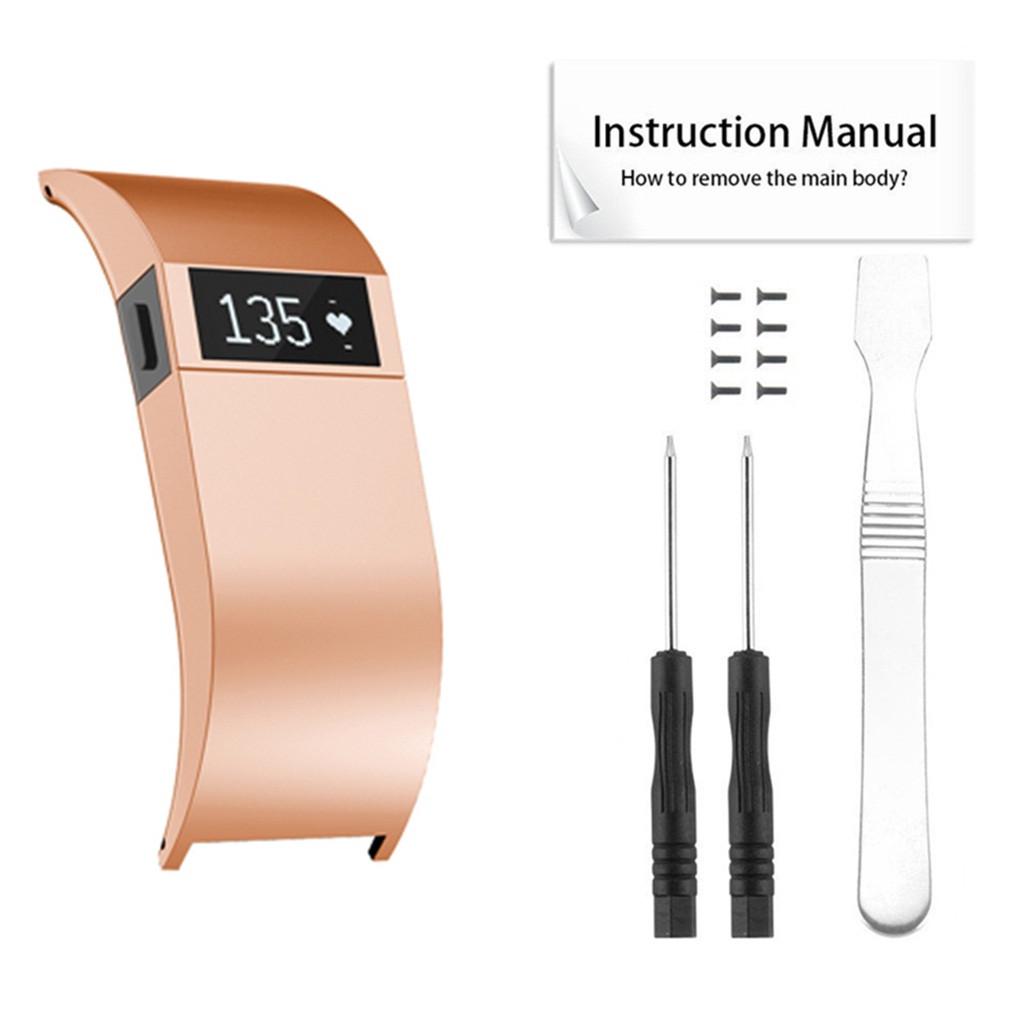 Buy Metal Protective Watch Frame Bumper Protective Guard for Fitbit ...