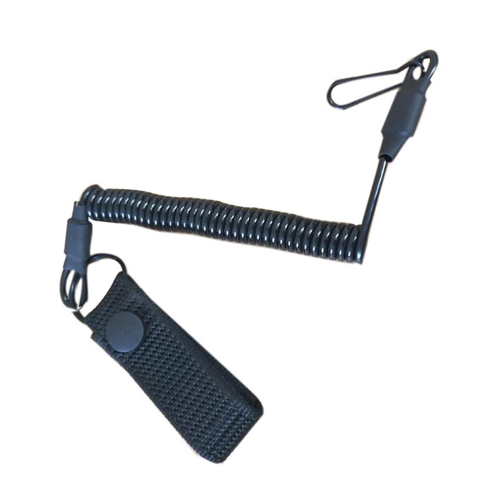 Buy Retractable Spring Rope with Hook Anti-Loss Elastic Spring Keychain ...