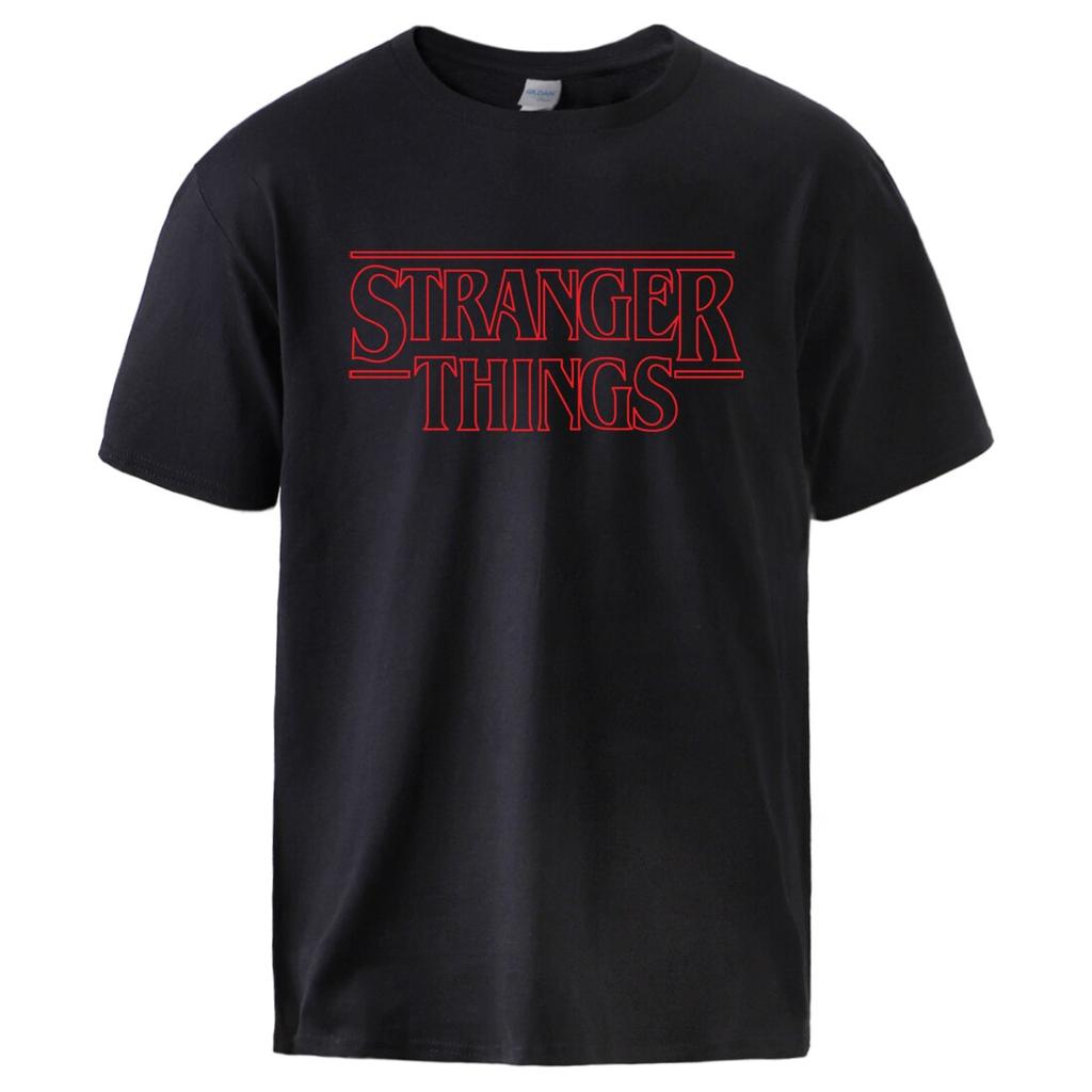 Buy Stranger Things T Shirt Man Summer Cotton Short Sleeve T Shirts ...