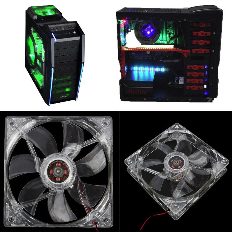 Buy 1 Pc 4Pin DC 12V Fantastic Four Color LED Light Computer Cooling ...