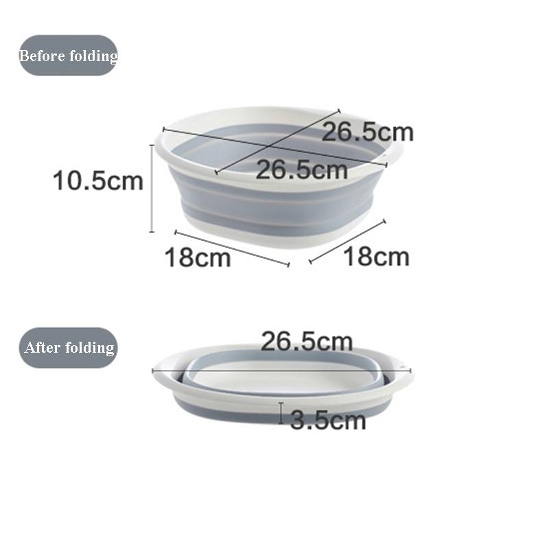 Buy Multi-Purpose Folding Collapsible Wash Basin Folding Basins ...