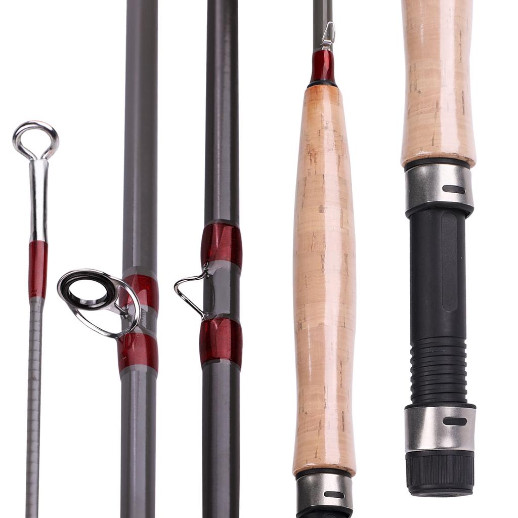 Fly Fishing Rod Line and Reel Combos Outdoor Sports Fly Spinning ...