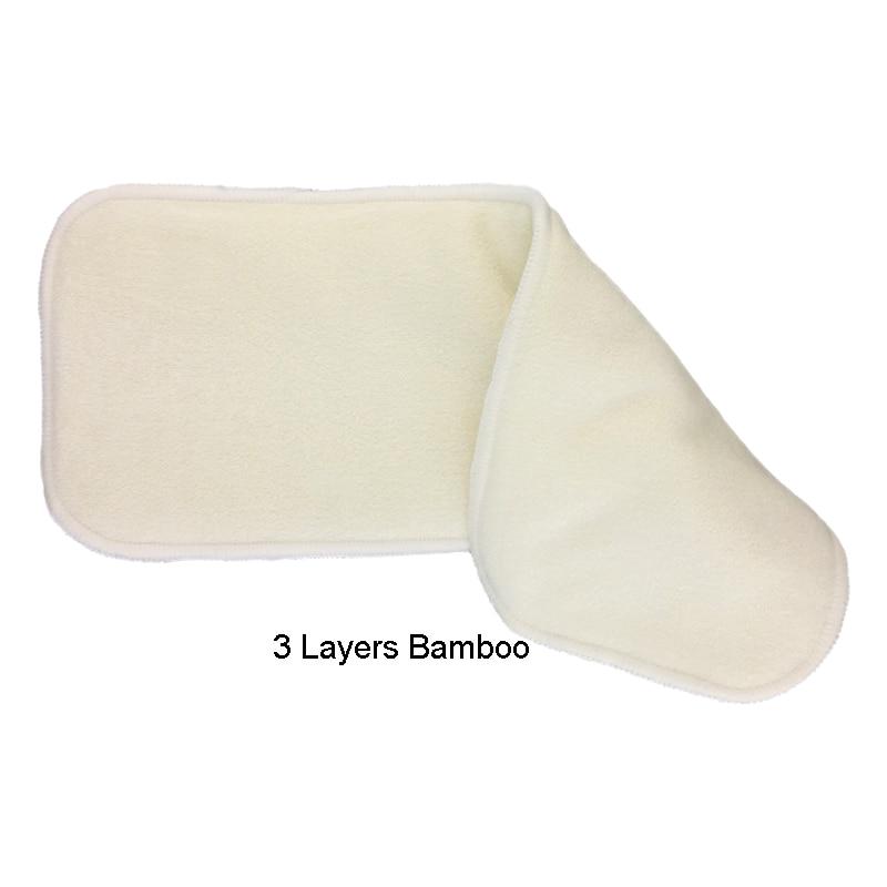 1 Pc Microfiber Diaper Insert Washable Cloth Nappy Inserts Baby Cloth ...