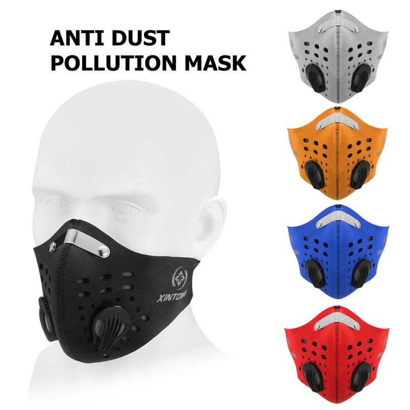 Buy Washable Pollution Pm2.5 Dust Mask Activated Carbon Filter Fine N99 ...