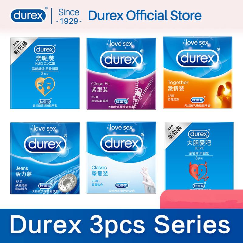 Buy Durex Condoms 3pcs Natural Rubber Latex Condom 6 Types Try Out at affordable prices — free ...