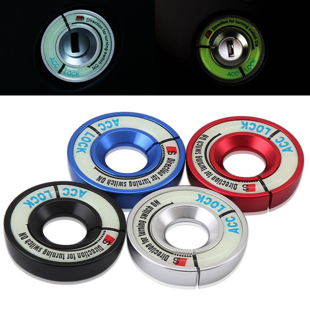 Buy Ignition OEM car luminous ignition key B7 switch cover interior ...