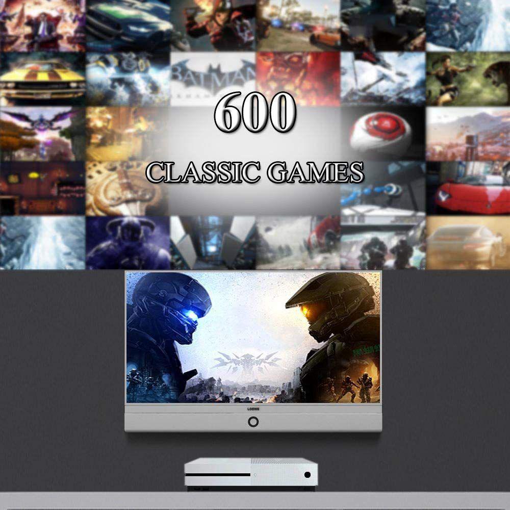Buy System Retro Game Console 600 Classic Games With 2Pcs Joystick For ...