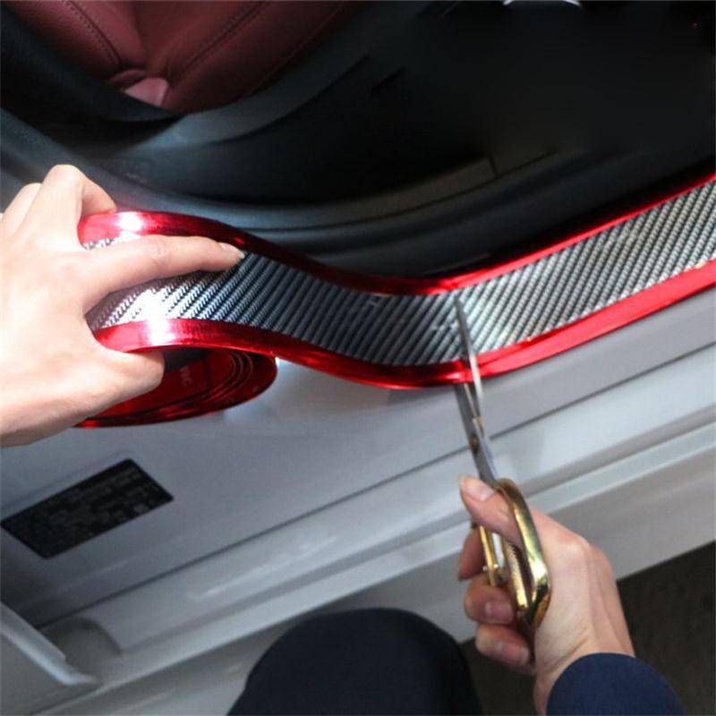 Köp Door Sill Protector Rubber Strip Car Threshold Protection Bumper ...
