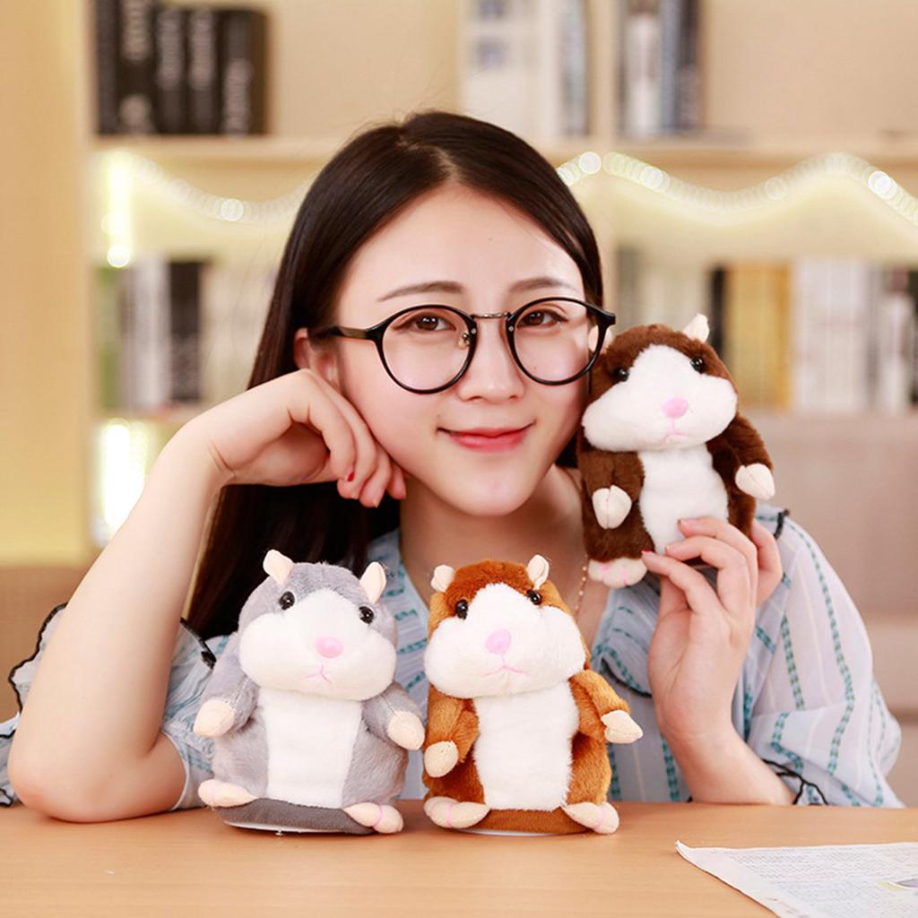 Buy YUJISOO Electric Plush Toy That Talks With The Toy Will Walk The ...