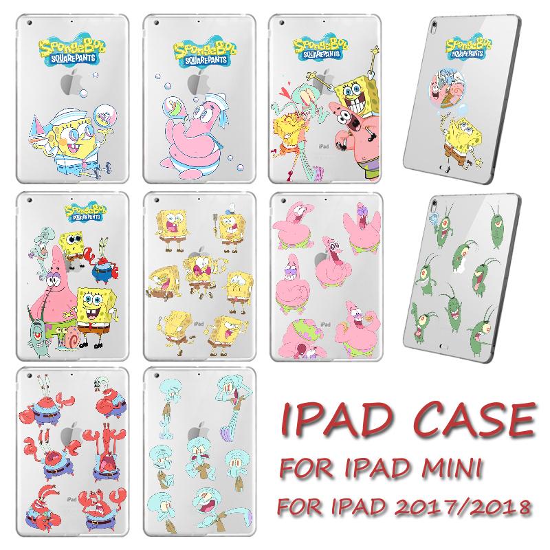 SpongeBob Series ipad case Soft Silicon Fold ipad cases Anti-Skid case ...