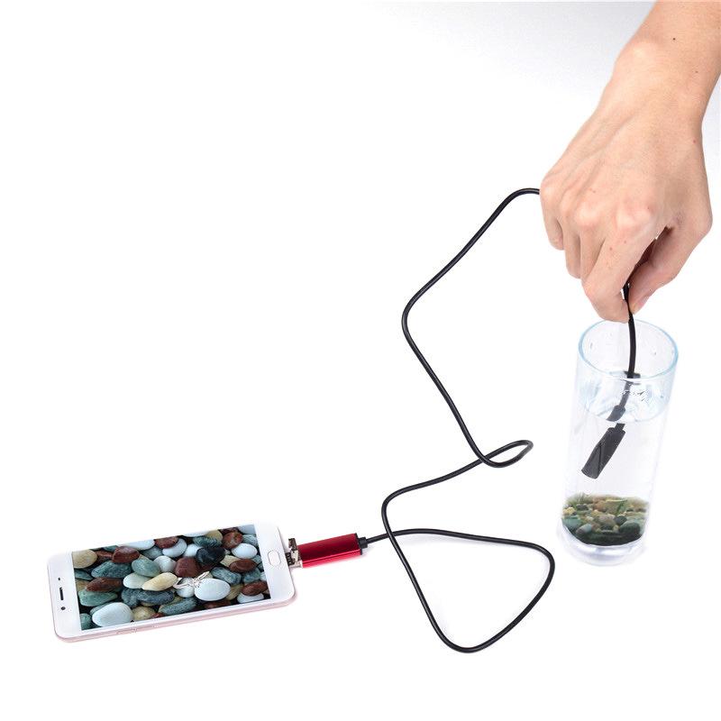 Buy 7mm 2 In 1 480P HD USB Endoscope Inspection Micro Camera Android ...