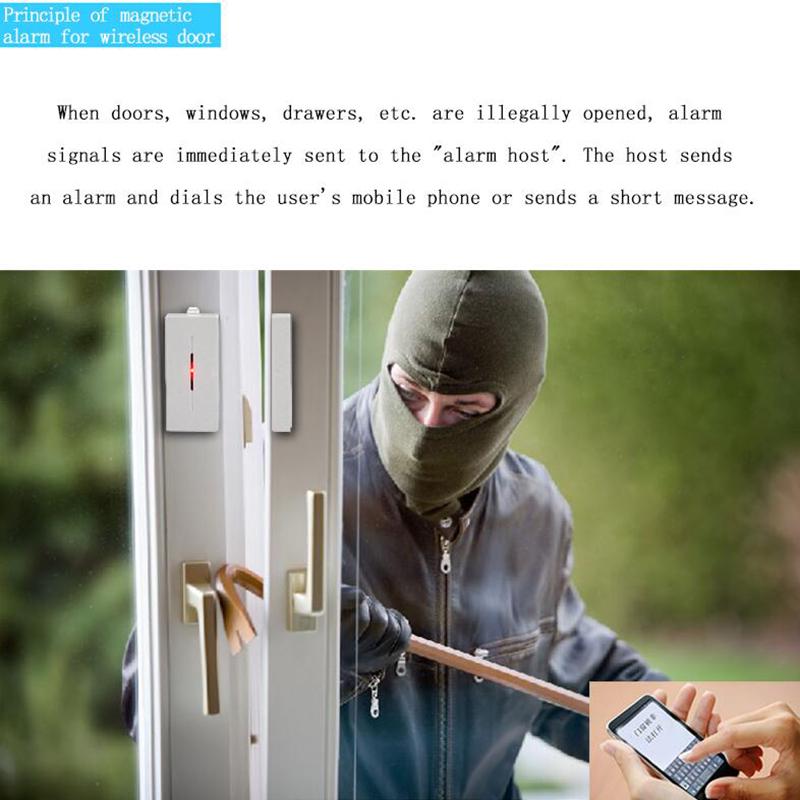 Buy Upgrade Wireless LCD GSM SMS Home Security Burglar Fire Alarm ...