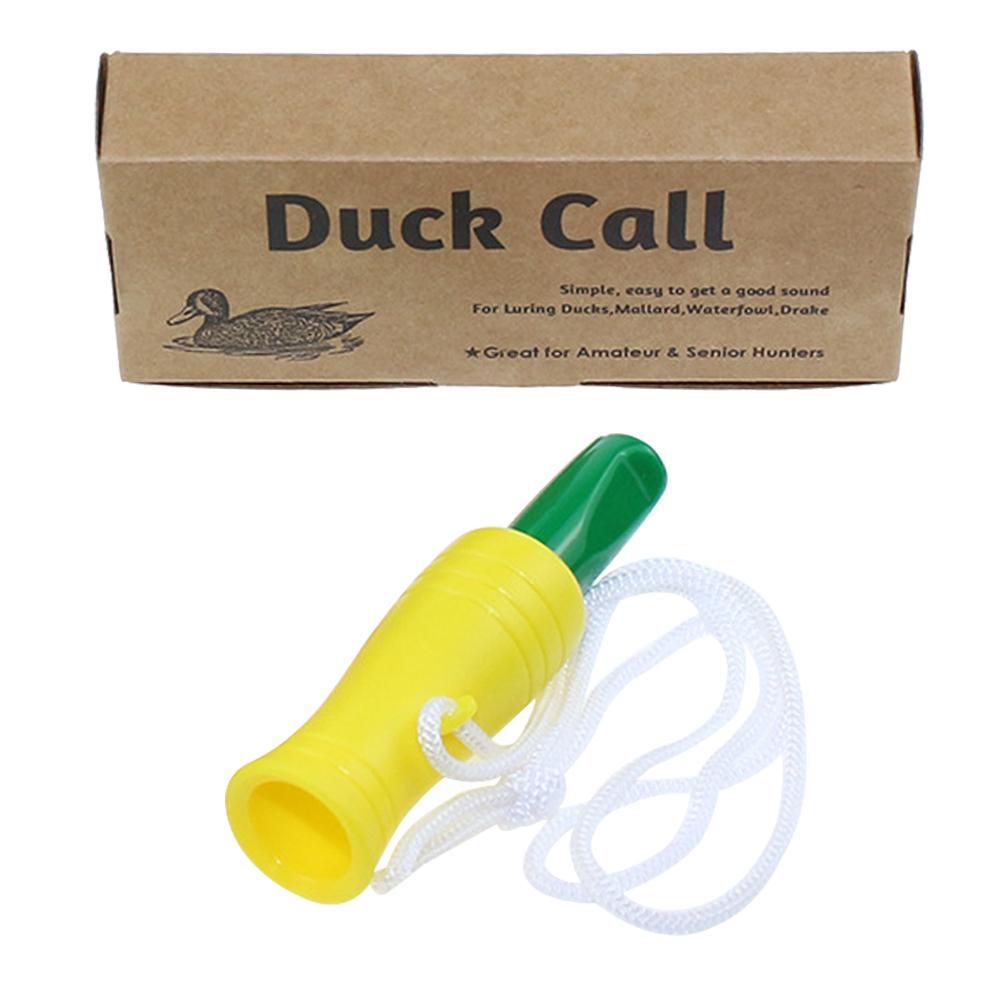 Buy Outdoor Hunting Whistle Wooden Hunter Blowing Acrylic Duck Call ...