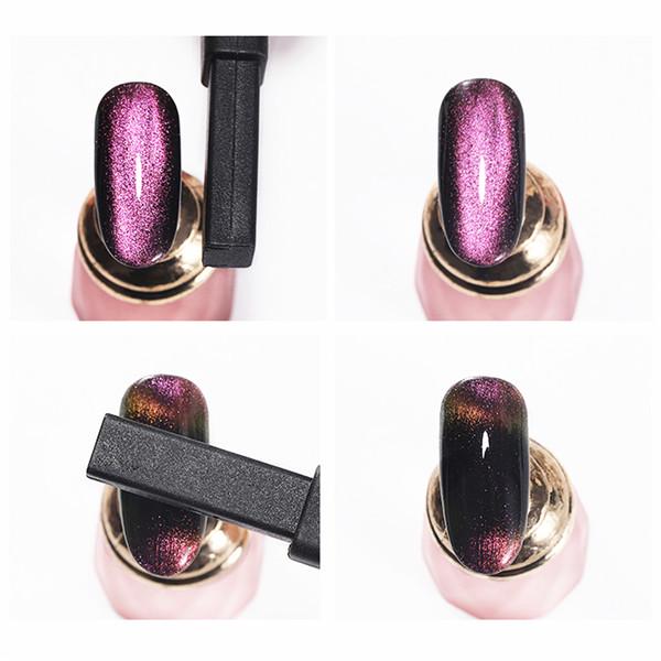 Buy Nail Art Cat Eye Magnet S Shaped Striped Pattern Magnet Strong Cat ...