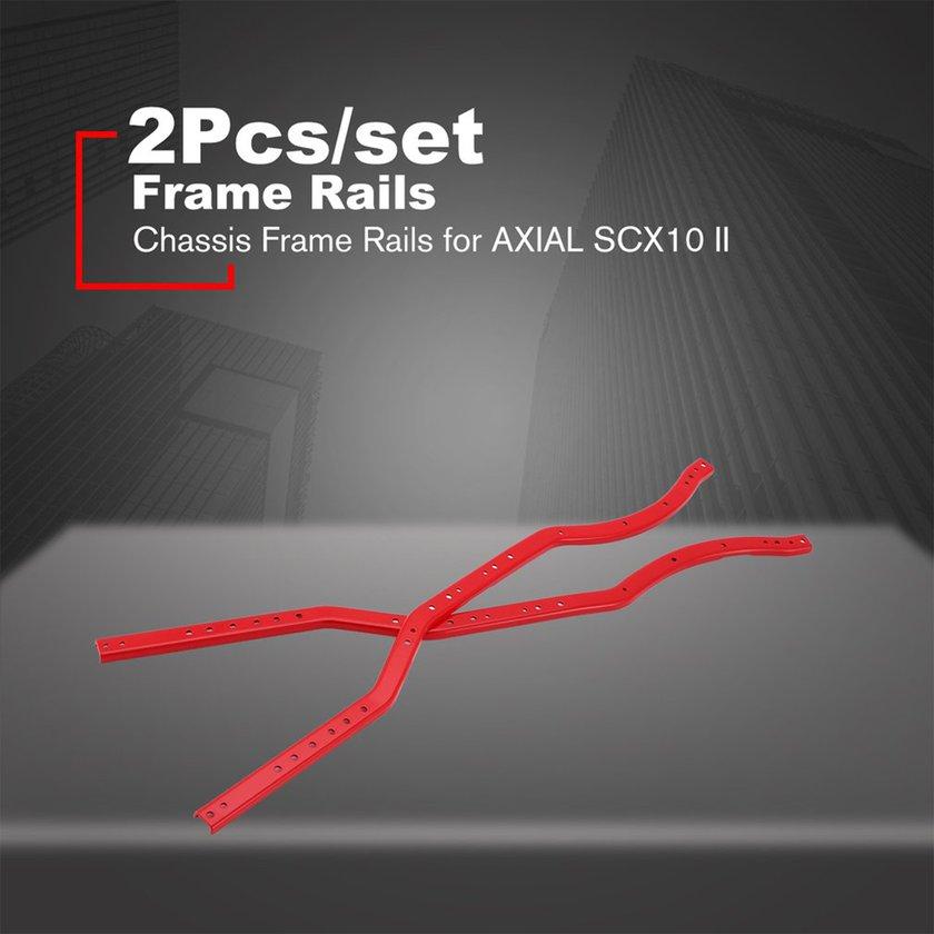 ICOCO Miss You 2Pcs/set Steel Chassis Frame Rails For AXIAL SCX10 90027 ...