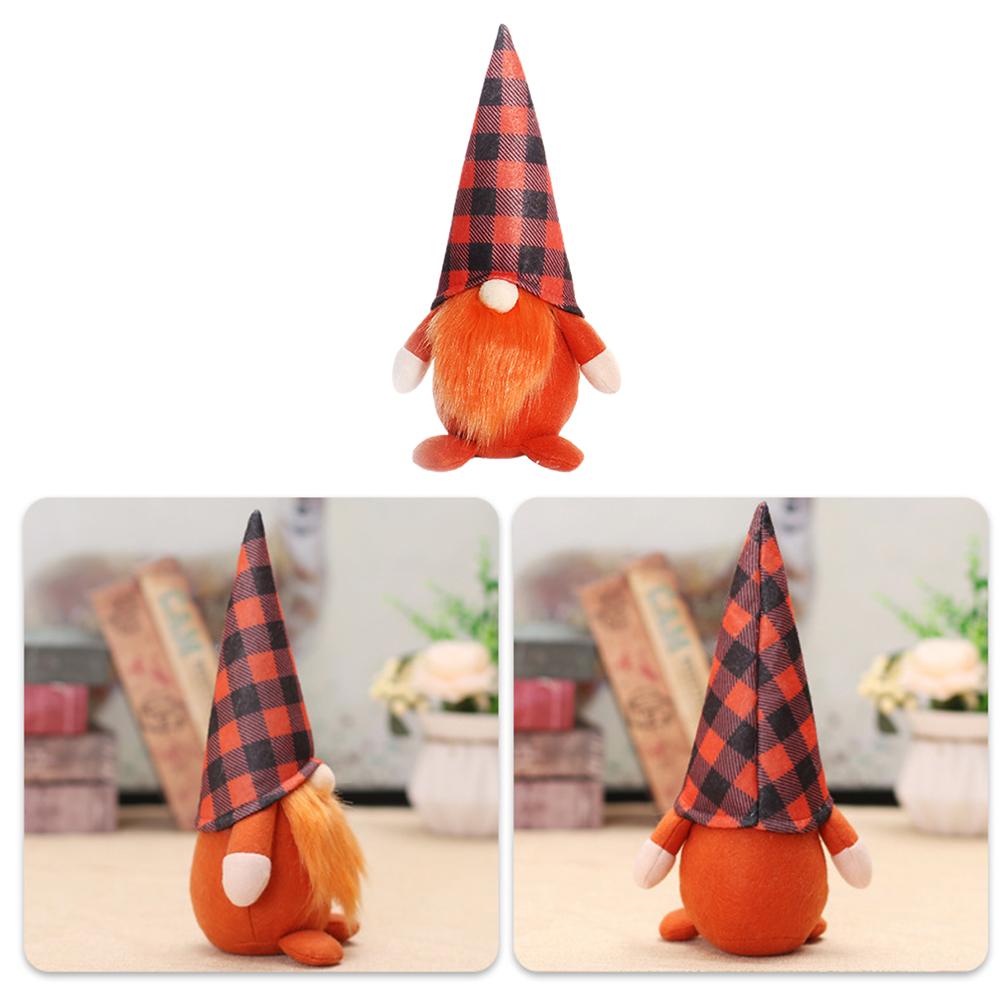 Syrisora Fall Plush doll - Autumn Maple Leaf Stuffed Gnome Faceless ...