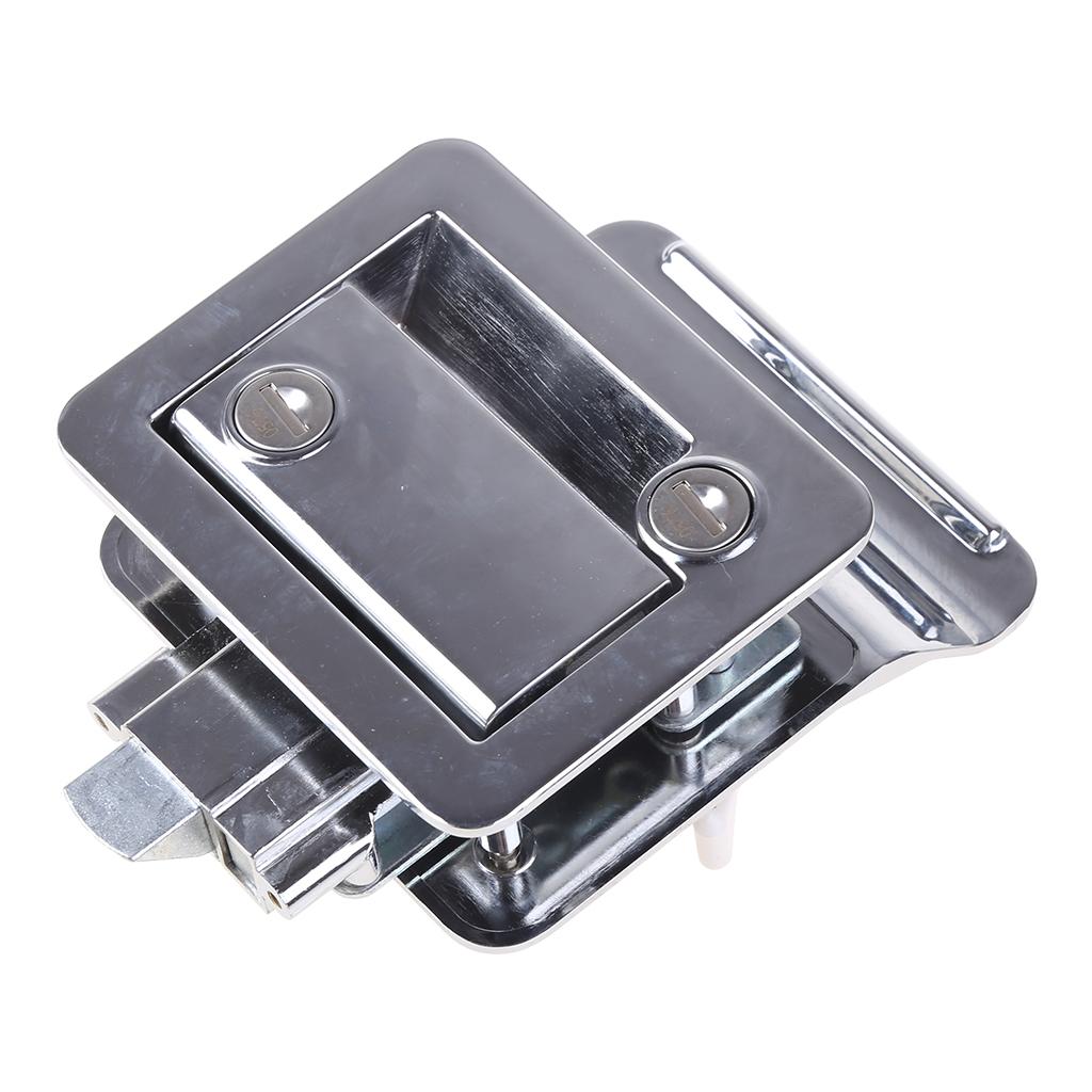 RV Entry Door Lock with Paddle Deadbolt Motorhome Trailer Safety Lock ...