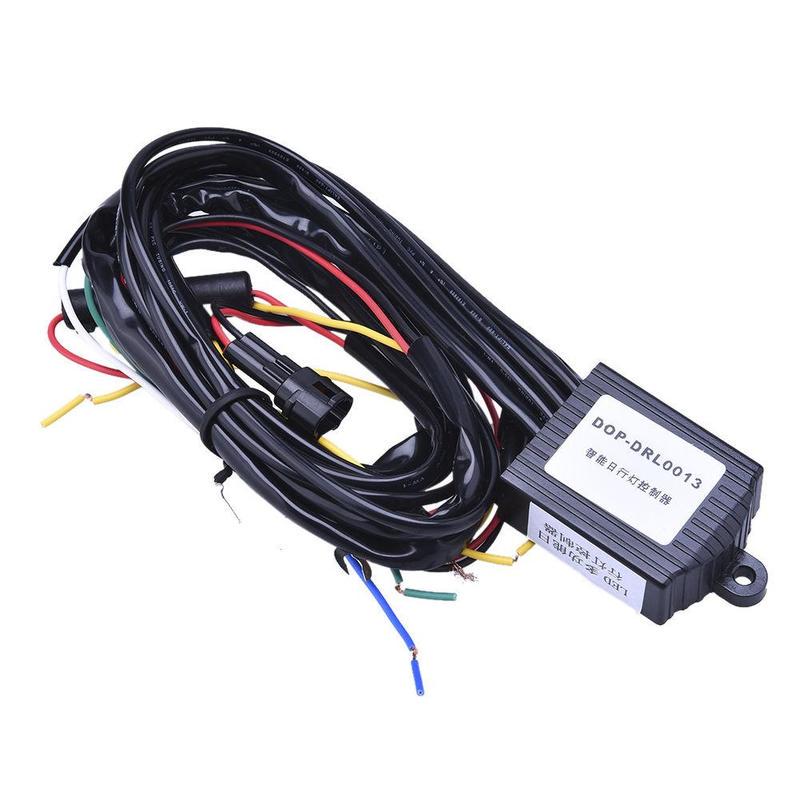 Buy Drl0013 Daytime Running Led Light Reley Control Harness Controller ...