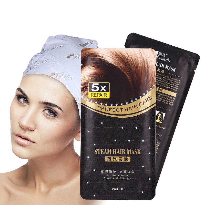 Automatic Repair Heating Steam Hair Mask Smoothing Moisturizing Oil For ...