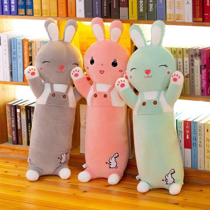 Buy Cartoon Rabit Soft Cushion Pillow Toys Long Animals Simulation ...