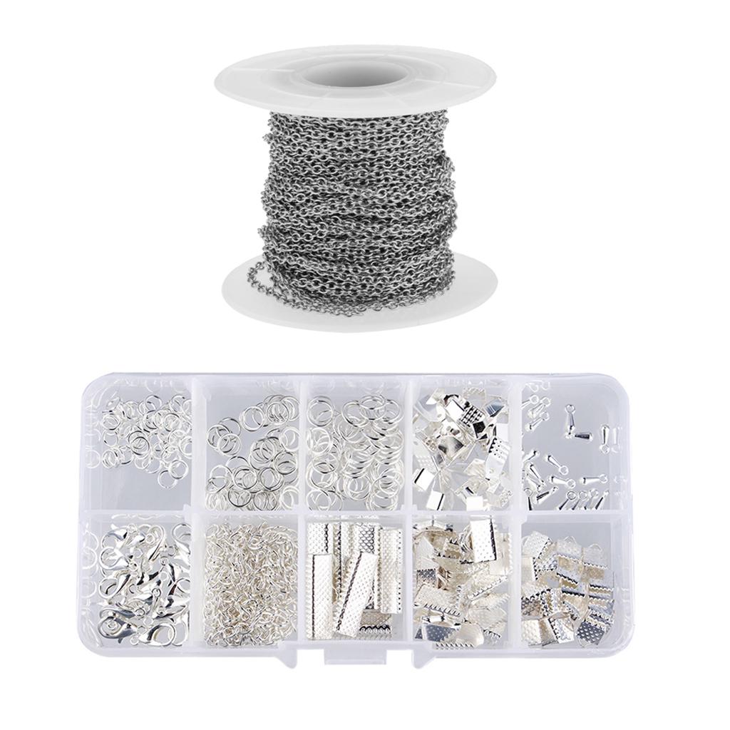 Buy 1 Set Jewelry Making Starter Kits Bracelet Necklace Finding at ...