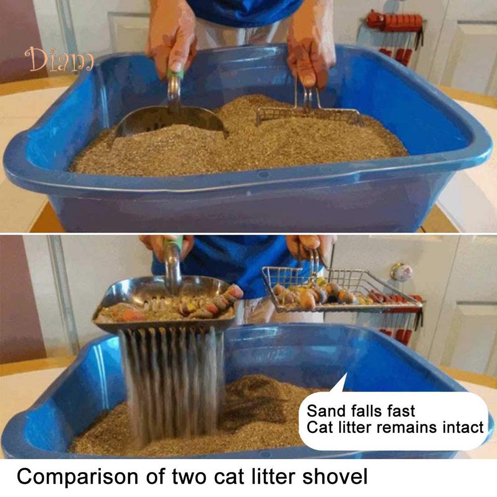 Cheap SLP PET GOODs Stainless Steel Cat Litter Scoop Shovel Sand Poop ...