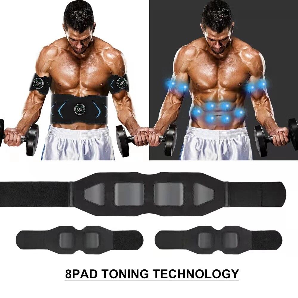 Cheap Waist Abdominal Muscle Stimulator EMS Body Abs Slimming Belt ...