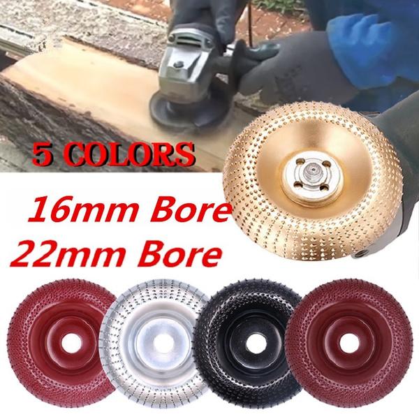Buy Round Wood Angle Grinding Wheel Abrasive Disc Angle Grinder Carbide ...