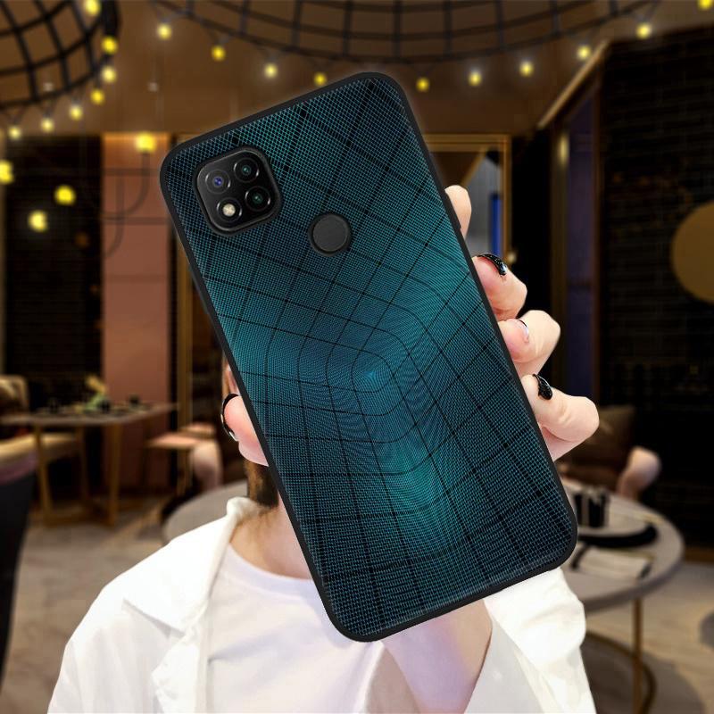 Buy Black Painted Case for Xiaomi Redmi 9C Case Cute for Xiaomi Redmi ...