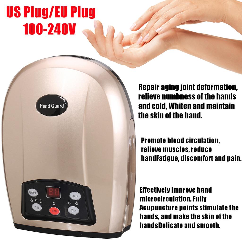 Buy 100-240V Electric Palm Hand Protector Acupuncture Massager Finger ...