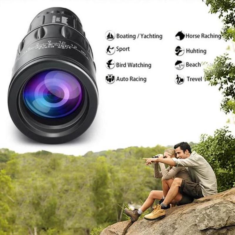 Buy 16X52 High-Definition Wide-Angle Light Night Focusing Monocular ...