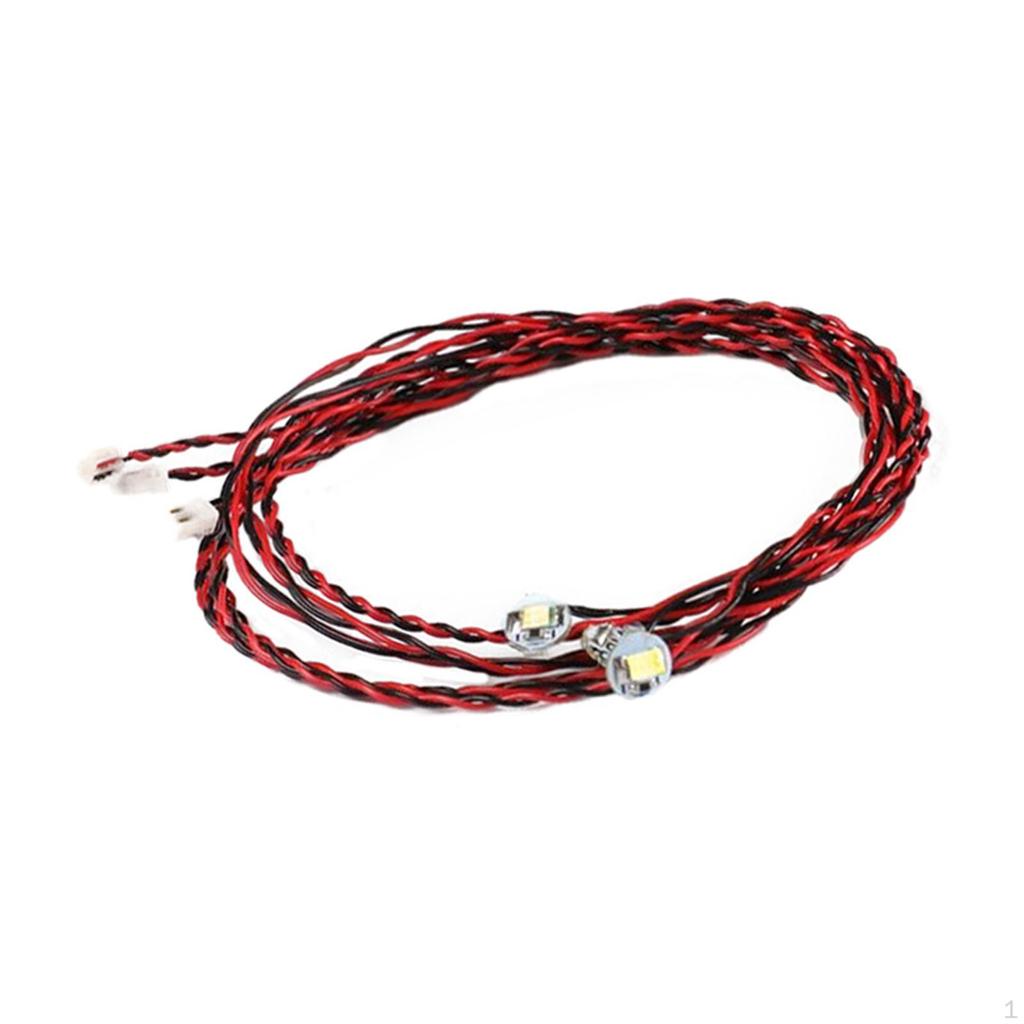 Buy 3 Pieces Model Train Pre Wired LED Light, Multi Functional Micro ...