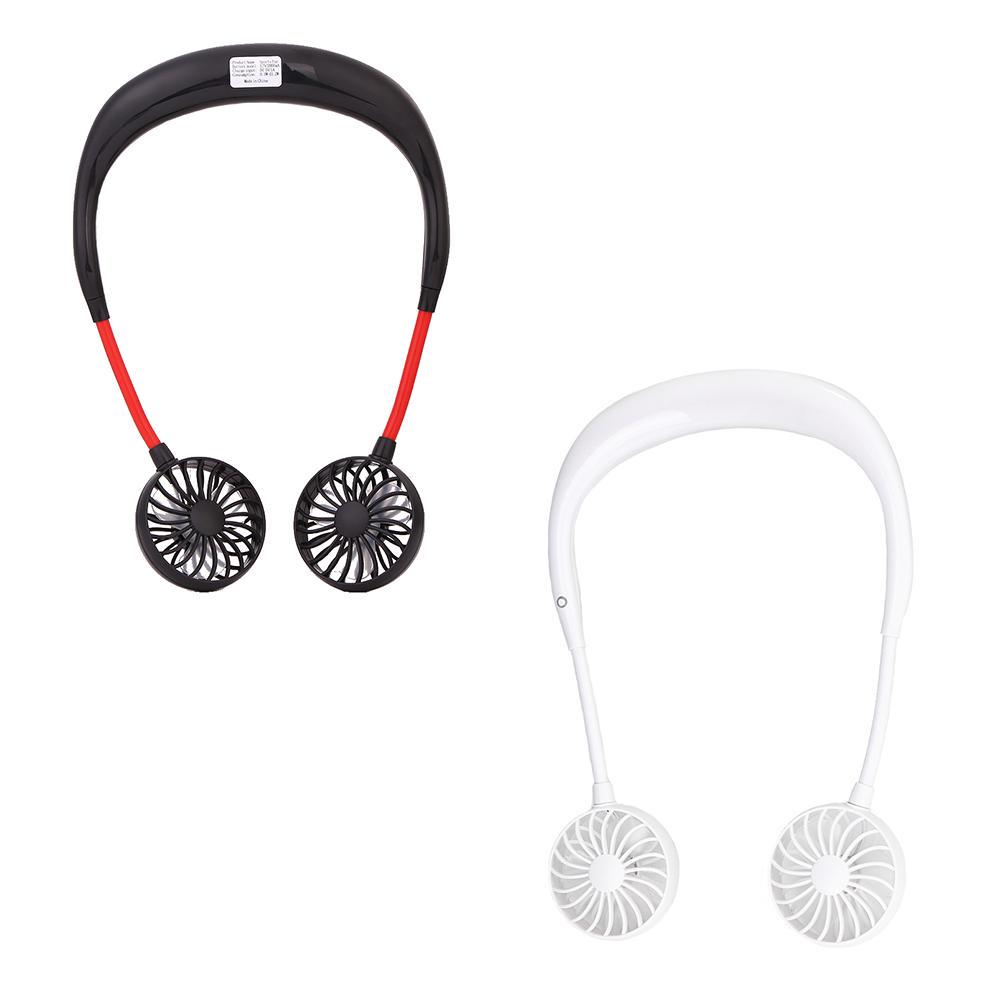 Buy USB Rechargeable Wearable Portable Mini Hand Free Fan Personal ...